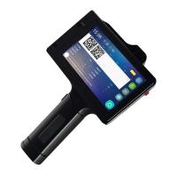 China Wooden Portable Handheld Inkjet Printer With HP TIJ2.5 Print System 12.7mm for sale