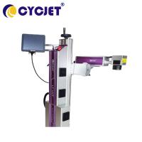 China Online Fiber Laser Printer Marking Machine For Time Date Coding Aluminum Stainless Steel for sale