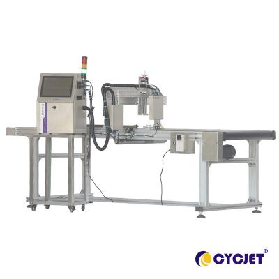 China Color Steel Plate High Resolution Inkjet Printer Large Logo Printing Machine 180DPI for sale