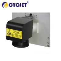 China 15W Touch Screen Smart Laser Marking Machine For Hdpe Cap Date Printing 335um for sale