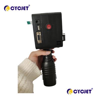 China Plastic Packaging Thermal Handheld Inkjet Printer Tij Coding Machine 50mm for sale
