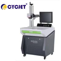 China Portable Desktop Coding And Marking Machine LF30 Laser Printer For Iron Engrave for sale