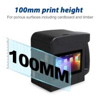 China CYCJET Wide Format Coding Machine 100mm For Small Printing On Wooden Board for sale