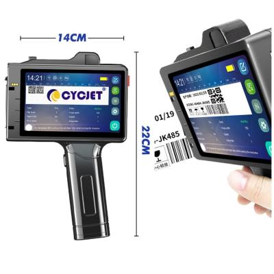 China Compact Design On-The-Go Printing Wireless Connectivity Handheld Inkjet Printer for sale