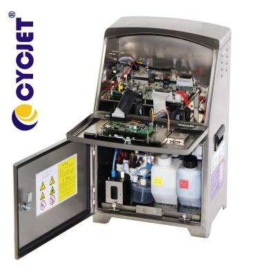 China Intelligent cleaning CYCJET B6040 Continue Inkjet Printer For Package Box Expiry Date Printing for sale