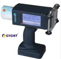 China Multiple languages Handheld Inkjet Printer 60mm Large Character For Oil Drum Inkjet Printing for sale