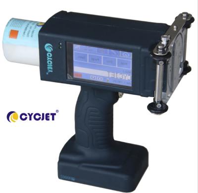 China Multiple languages Handheld Inkjet Printer 60mm Large Character For Oil Drum Inkjet Printing for sale