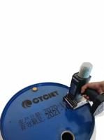 China Multiple languages Handheld Inkjet Printer 60mm Large Character For Oil Drum Inkjet Printing for sale