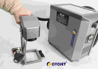 China 1064nm Fiber Type Coding And Marking Machine Semi Automatic for sale
