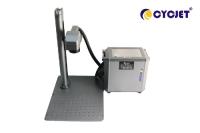 China Portable Handheld Laser Marking Machine For QR Code Engraving On Truck Tires for sale