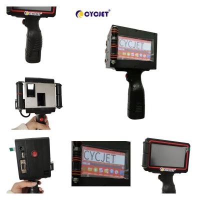 China Wireless Rechargeable Lightweight Handheld Ink Printer For Fabric Wood Metal for sale