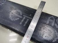 China Plate Metal Large Character Inkjet Printer 82mm Product Information Printing Machine for sale