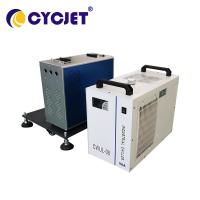 China Touch Screen Smart Laser Marking Equipment Laser Printer With Conveyor Belt for sale