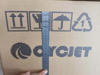 China Cardboard Box Large Character Inkjet Printer 80mm Text Logo Manual Printing for sale