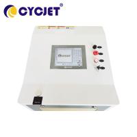 China Automatic LC60F-W Laser Marking Machine CNF PLT File Laser Printer Machine for sale