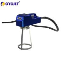 China CYCJET 30W Handheld Laser Coding And Marking Machine For Tire Logo QR Code Printing for sale