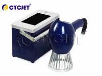 China 30W Fiber Laser Coding And Marking Machine CYCJET Portable Handheld Laser Marker for sale