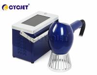 China 30W Fiber Laser Coding And Marking Machine CYCJET Portable Handheld Laser Marker for sale