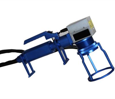 China Mini Fiber Coding And Marking Machine Portable Laser Printing Marking For Ceramics for sale