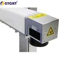 China Metal Logo Laser Coding And Marking Machine 30W Portable Fiber Laser Printing Machine for sale