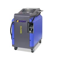 China 500W Laser Cleaning Machine Plastic Injection Molding Alum Metal Rust Remover Machine for sale