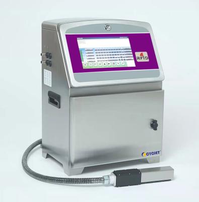 China Oem Cij Inkjet Printer With Touch Screen Multi Lines Printing With High Speed Industrial for sale