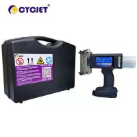 China Large Character Fonts Handheld Inkjet Printer 4 Lines 32 Dot Matrix for sale