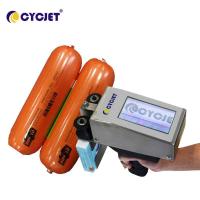 China QR Code 200DPI Handheld Inkjet Barcode Printer 18mm Height for sale