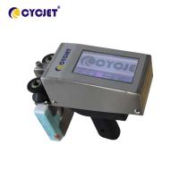 China CYCJET Portable Handheld Inkjet Printer 18mm Height Date For Steel Sheet for sale