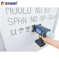 China DOD Expiry Date Printing Machine Inkjet 2 Lines For Concrete Structure for sale