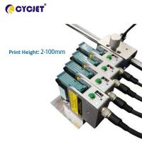 China 100mm Height High Resolution Inkjet Printer Tij  4 Print Heads for sale