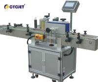 China Automatic Mechanical Sticker Labeling Machine Horizontal Round Bottle Labeling Machine for sale