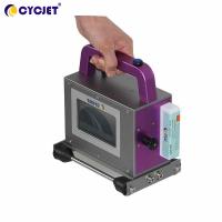 China Portable 71mm Printing Height Handheld Inkjet Printer Batch Code Touch Screen for sale