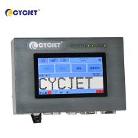 China D32L 120mm Large Character Automatic Inkjet Printer For Anti Corrosion Steel Tube Code for sale