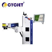 China Touch Screen LF100F Fiber Laser Marking Machine For Stainless Steel for sale