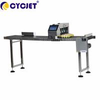 China Online Thermal Inkjet Printer For Egg Date Color Touch Screen Coding 6 Lines Inkjet Printing for sale