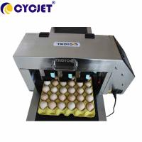 China Online Thermal Inkjet Printer For Egg Date Color Touch Screen Coding 6 Lines Inkjet Printing for sale