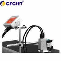 China 25.4mm Printing Height Thermal Inkjet Printer Foaming Nozzle Expire Date Batch Printing Machine for sale
