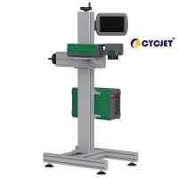 China High Speed Laser Marking Machine Fiber Fly Laser Printer For Cable / Wire for sale