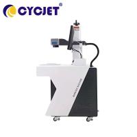 China Portable LF30 Industrial Laser Marking Machine For Aluminium Sheet Engraving for sale