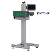 China LC30F CO2 Laser Printing Machine For Pet Bottle CYCJET Fly Laser Printer for sale