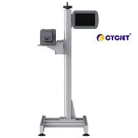 China LC30F CO2 Laser Printing Machine For Pet Bottle CYCJET Fly Laser Printer for sale