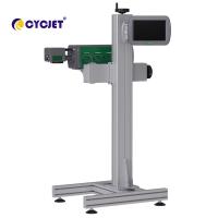 China CYCJET LC30F Fly Laser Marking Machine For Glass Bottle Date Marking Printer for sale