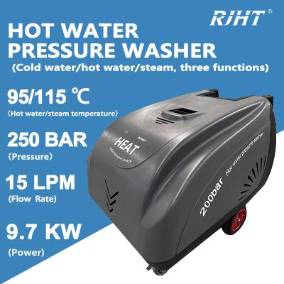 China RJHT-2515 Hot Water High Pressure Cleaning Machine Farm Sterilization and Disinfection Cold and Hot Water High Pressure Cleaning Machine for sale