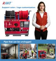 China RJHT-680N 600L with water tank heavy-duty sewer dredging machine, sewer pipe cleaning machine with remote control function, sewer cleaning machine with customizable logo for sale