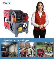 China RJHT-680 heavy-duty sewer dredging machine, sewer pipe cleaning machine with remote control function, sewer cleaning machine with customizable logo for sale