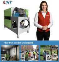 China RJHT-880 heavy-duty sewer dredging machine, sewer cleaning machine with remote control function, flexible shaft sewer drainage cleaning machine LOGO customization for sale