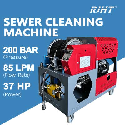 China RJHT-680 sewer cleaning machine sewer pipeline cleaning machine can customize logo for sale