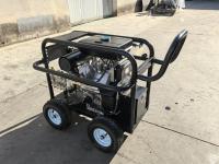 China RJHT-5022 500Bar Industrial High Pressure Water Jet Cleaner, 22LPM Triplex Plunger Pump Driven Hydro Blasting Equipment for sale