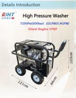 China RJHT-5022 Cold Water High Pressure Cleaning Machine for Rust Removal and Cleaning for sale